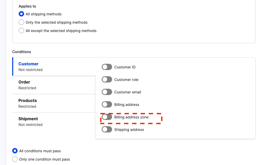 Zones not appearing under shipping zones for promotoins [#3421665] | Drupal.org